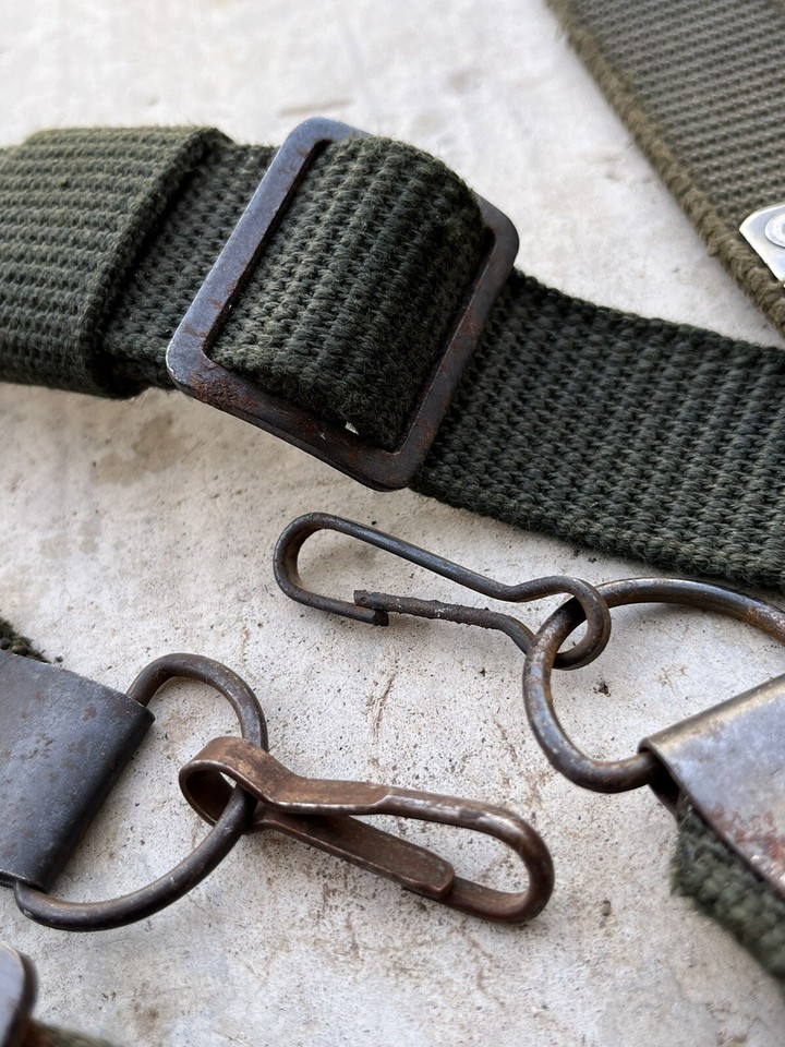 One (1) Original Romanian Military Rifle Sling 7.62x39 Canvas Surplus ...