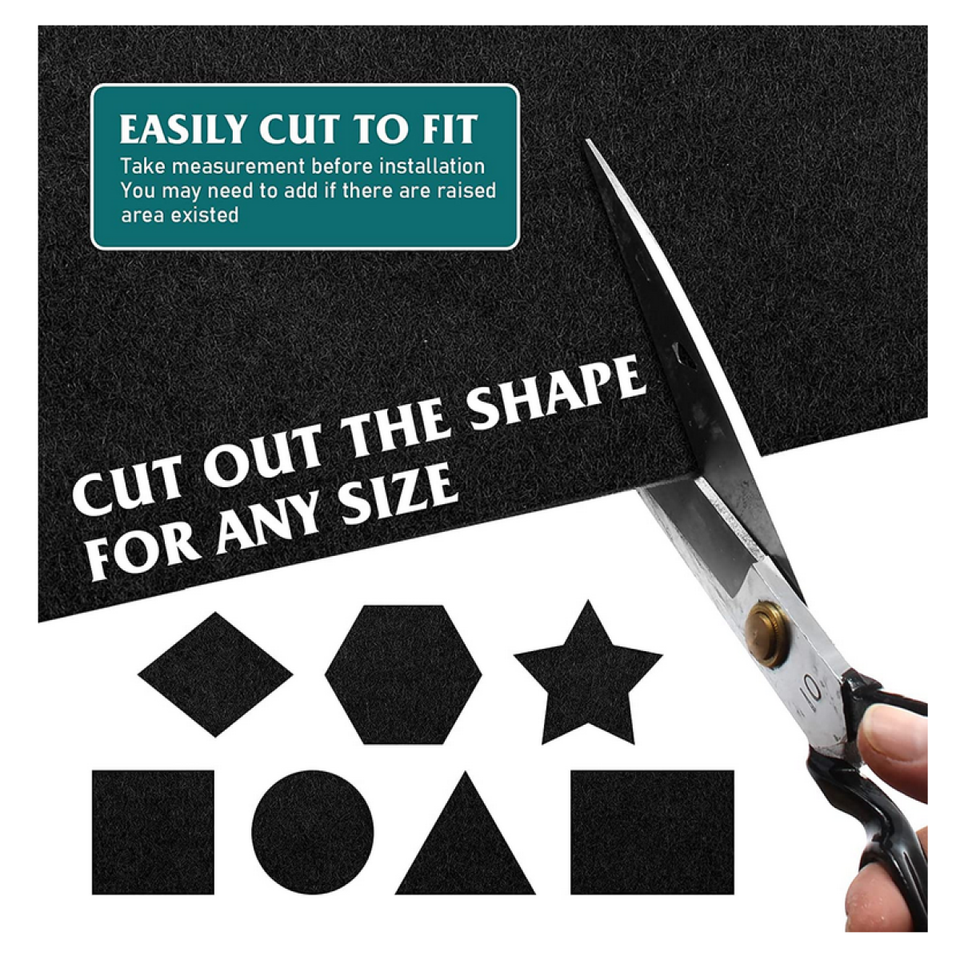 Automotive Carpet Under-felt Car Trunk Liner /Interior Upholstery ...