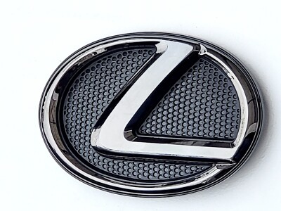 FITS LEXUS RC350 RCF GSF LS460 RC300 GRILLE EMBLEM FRONT CHROME 2015 ...