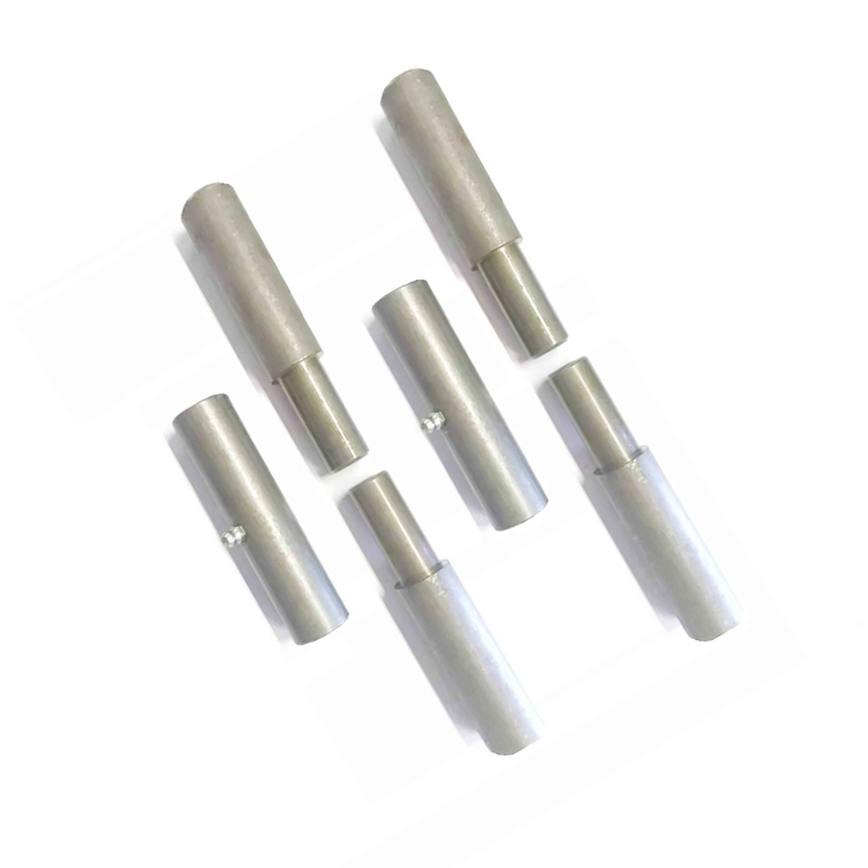 4PK Ramp Door Hinges Weld On 10" Greaseable Utility Trailer Steel Heavy ...