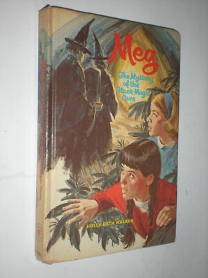 Meg The Mystery of the Black Magic Cave Hardcover Book vtg Whitman 1971 ...