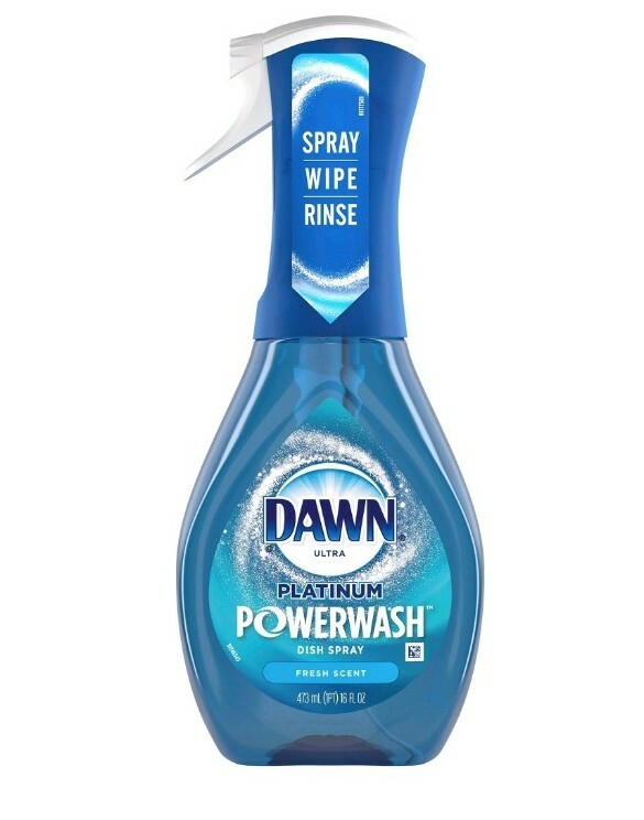 DAWN Ultra Power Wash Platinum Fresh Scent Spray Bottle | eBay