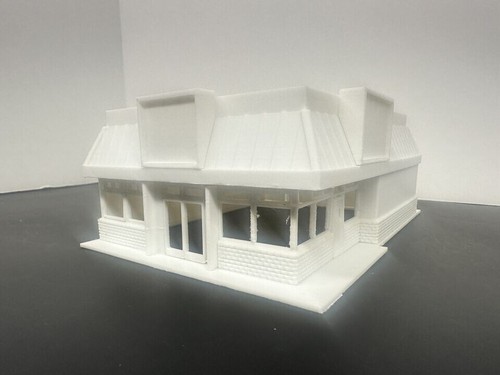 HO Scale Fast Food Restaurant Drive Thru 1:87 Building Wendy's Arby's ...