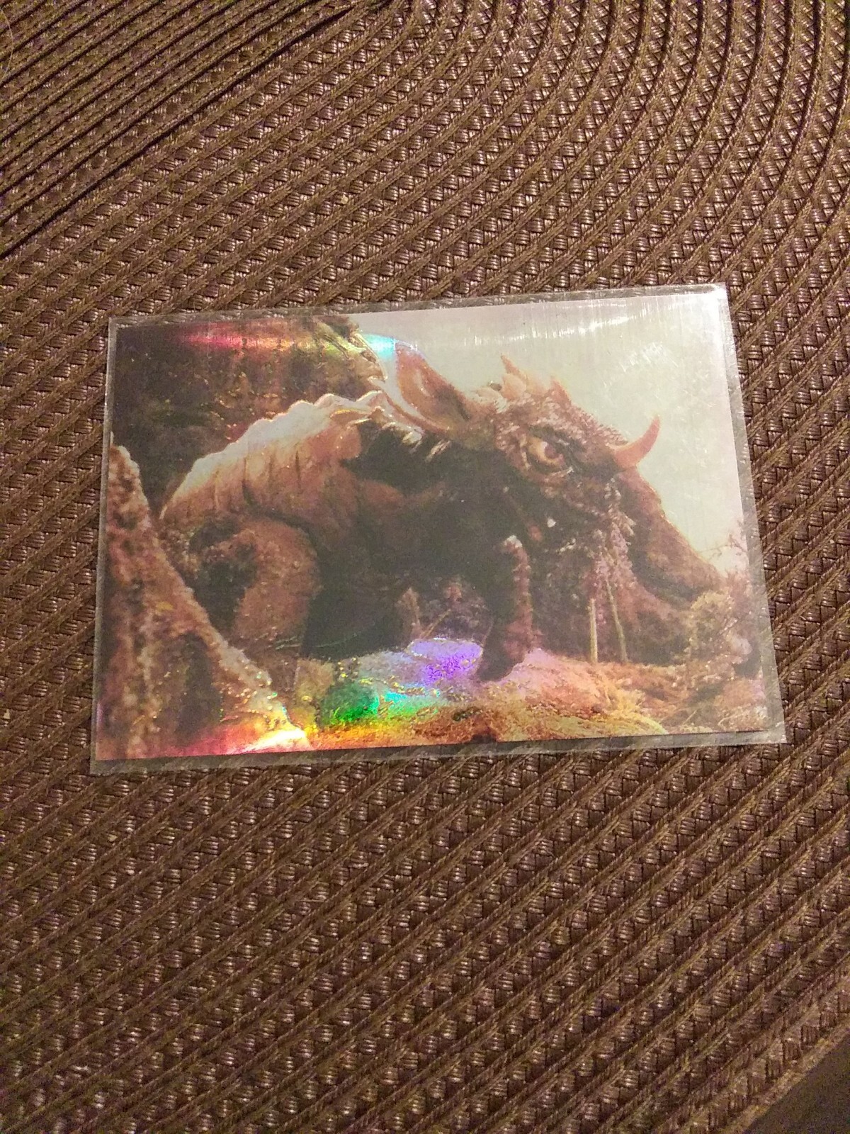 Vintage Godzilla villain rodent monster creature ? Hologram Insert Card ...