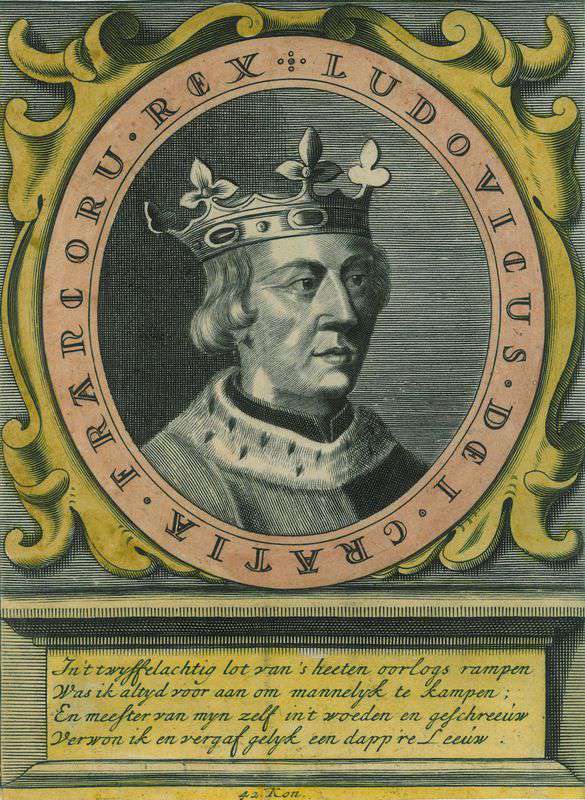 Portrait of Louis VIII of France | eBay