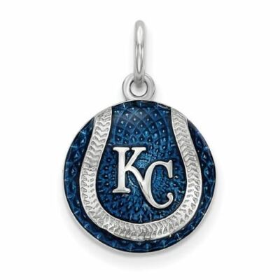 SS MLB Kansas City Royals Letters K-C Enameled Baseball Charm | eBay