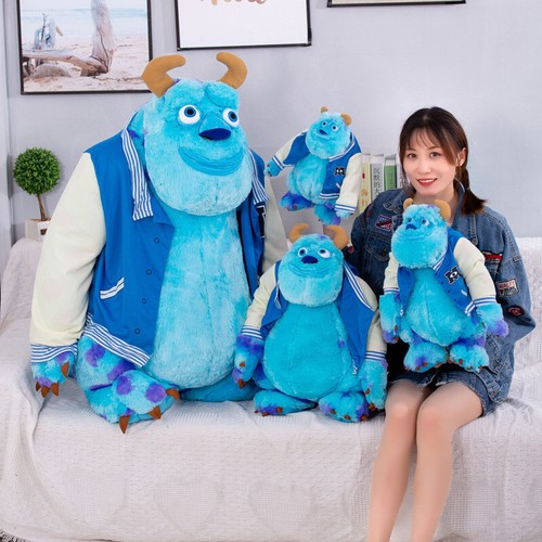 Disney Store Monsters Inc Sullivan Sulley Blue Monster Stuffed Plush ...