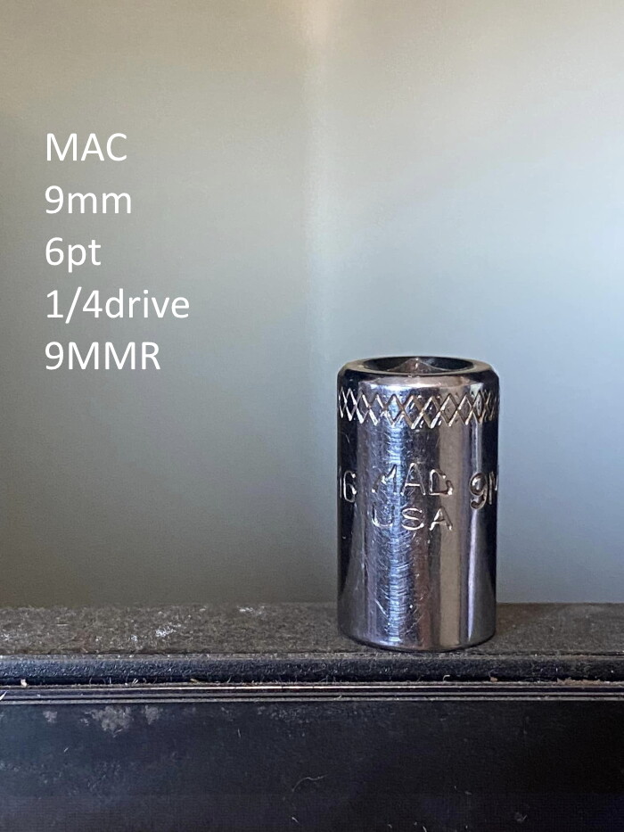 USA MADE 8MM 9MM 10MM Sockets 6pt 12pt 1/4 3/8 1/2 Drive , many Vintage ...