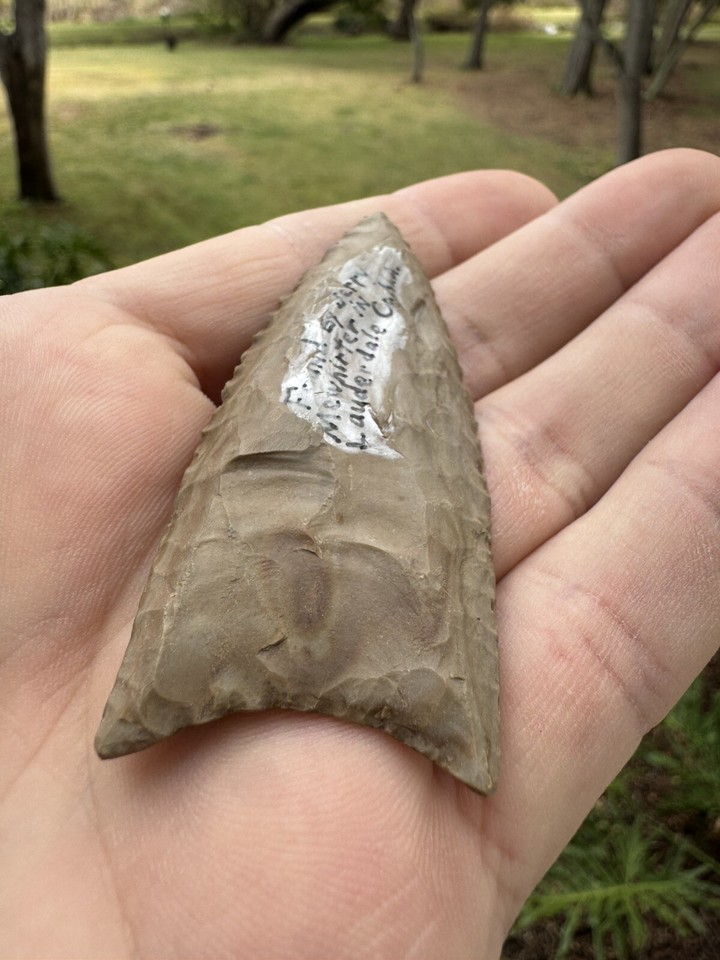 Native American Paleo Fluted Clovis Point Arrowhead Artifact | eBay