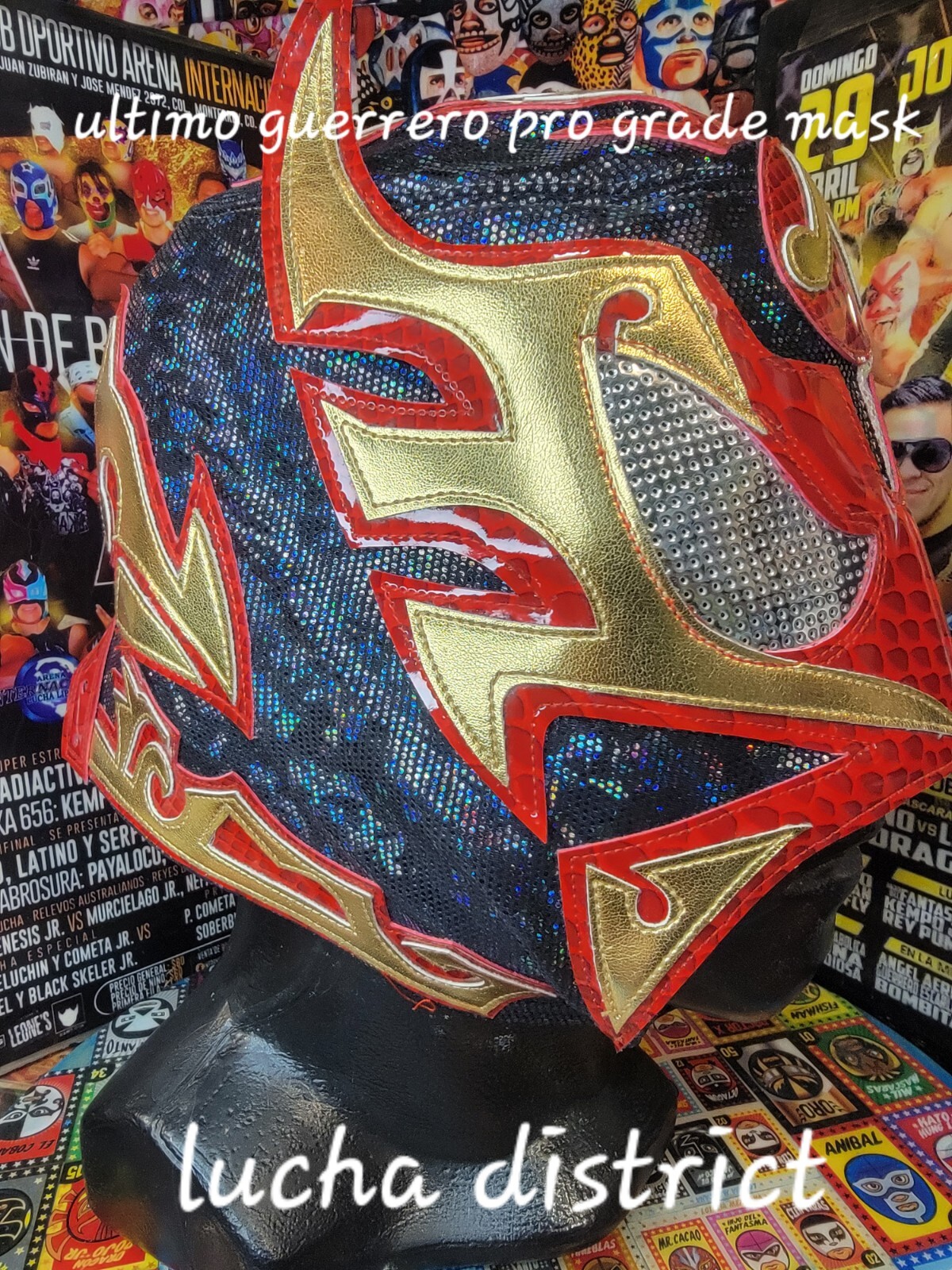Ultimo Guerrero Lucha Libre Pro Grade Mask | eBay