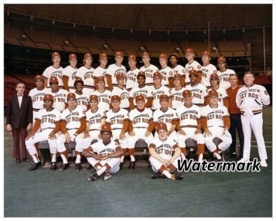 MLB 1973 Houston Astros Team Picture Color 8 X 10 Photo Picture | eBay