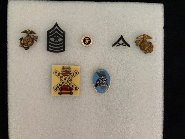 USMC uniform/lapel/cover insignia & collectible pins | eBay