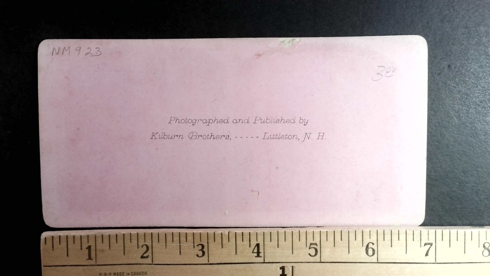 Littleton New Hampshire First Snowfall Stereoview Antique c1880 Y16811 ...