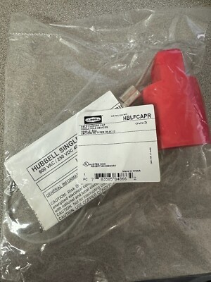 Hubbell HBLFCAPR Protective Cap for 300/400A Single Pole Cam Lock | eBay