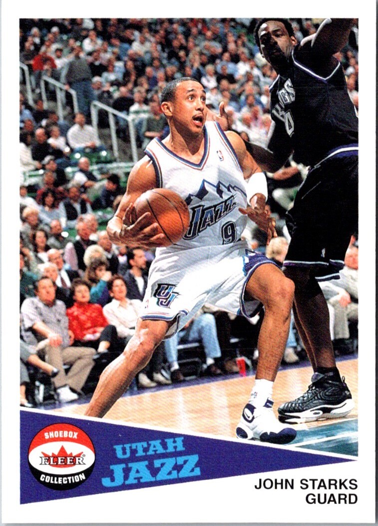 2001 Fleer Shoebox John Starks #149 Utah Jazz Basketball Card | eBay
