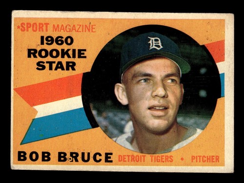 Bob Bruce 1960 Topps #118 Detroit Tigers GD-VG | eBay