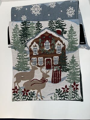 Robert Stanley Home Collection Tapestry Table Runner 72" x 13" | eBay