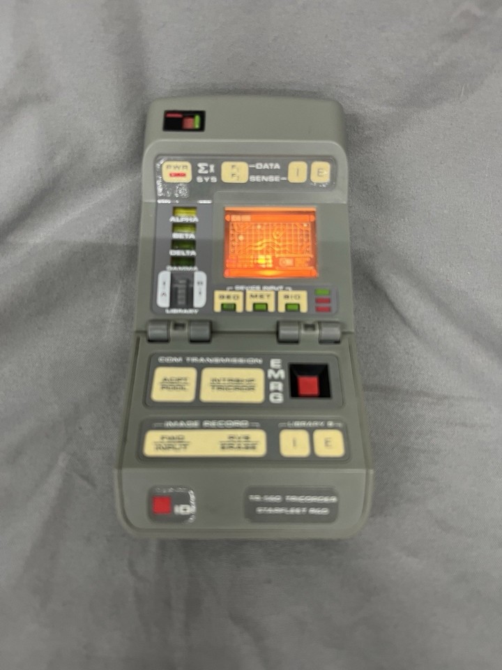 TRICORDER • COMPLETE & WORKING • STAR TREK THE NEXT GENERATION ...