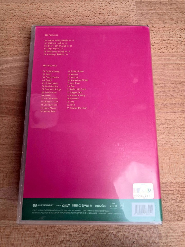 Go Back Couple OST 2017 Audio CD Box Set | eBay UK