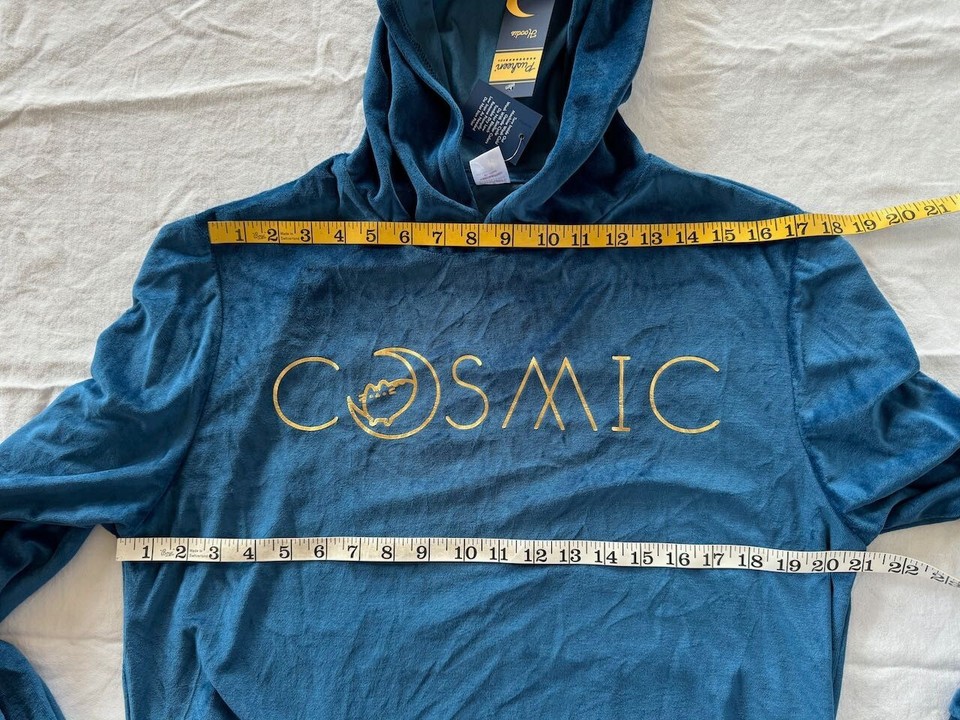 Pusheen Cosmic Sweatshirt Hoodie New with Tags Sz M Blue Women's | eBay