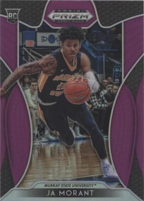 2019-20 Panini Prizm Draft Picks - Ja Morant #2 Purple Prizm (RC) for ...