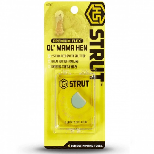 4pk Hunters Specialties Strut Premium Flex OL Mama Hen Turkey Call ...