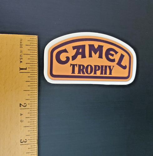 Camel Trophy Sticker Vinyl Decal Race Car Adventure Vehicle Brand 3" X ...