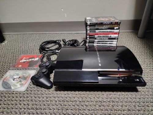 PlayStation PS3 Backwards Compatible 80GB Console With Controller ...