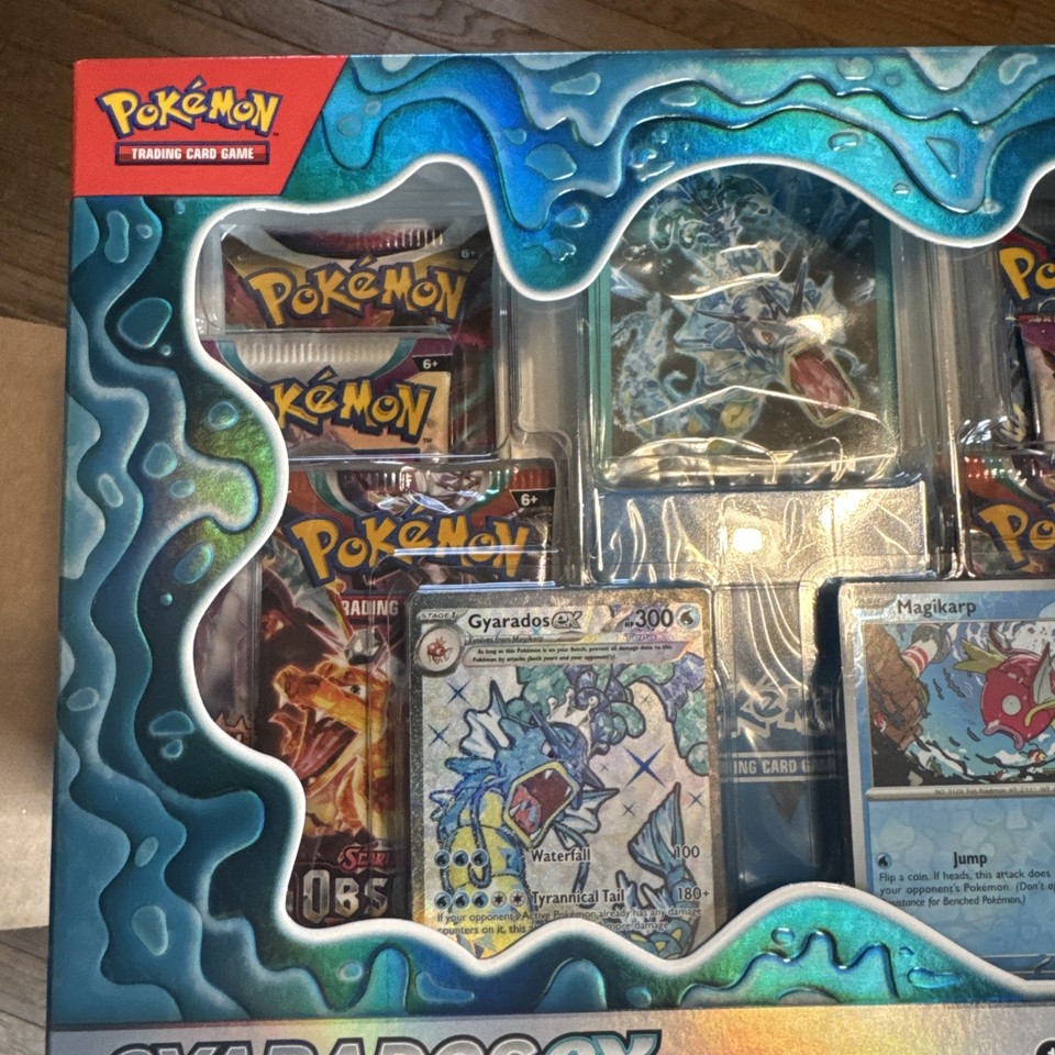 Pokemon TCG Gyarados EX Premium Collection Box Factory Sealed Brand New ...