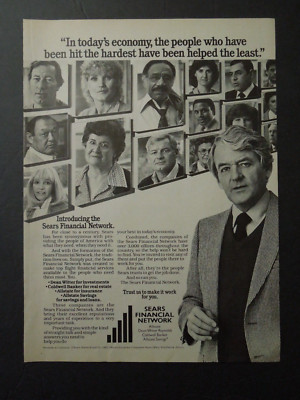 1983 SEARS FINANCIAL NETWORK Magazine Ad | eBay
