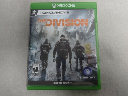 Tom Clancy's The Division XBOX One XB1 Disc & Box, No Manual Free Ship ...