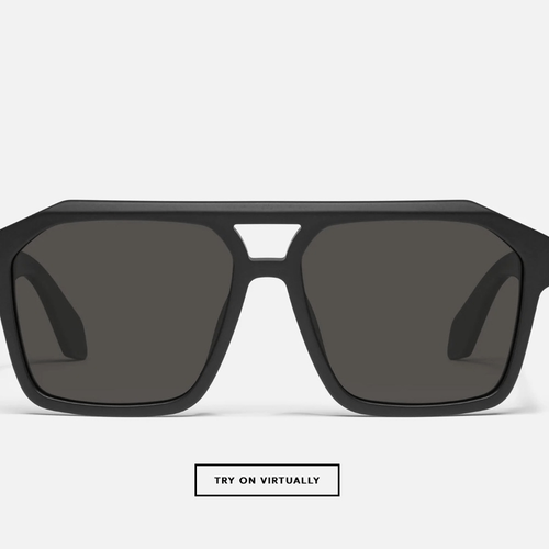 NEW! Quay Soundcheck smoky square aviators | eBay