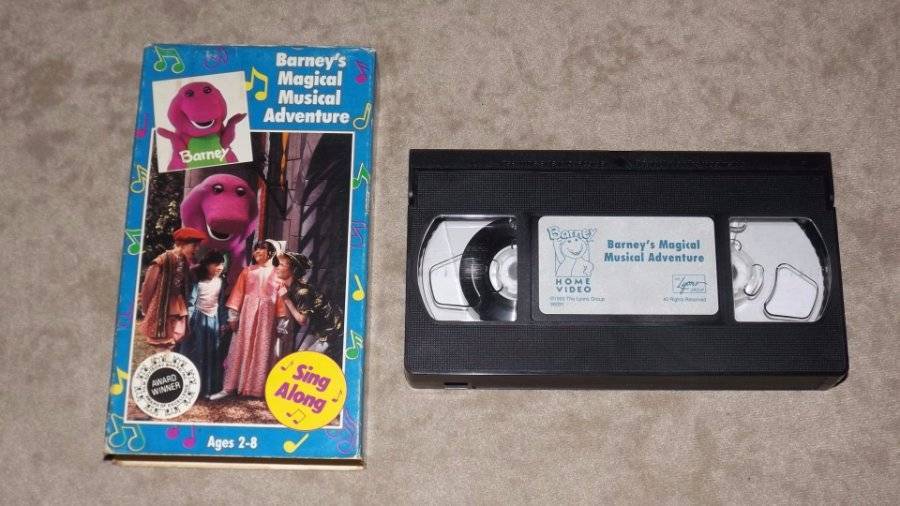 Barney Sing Along VHS Video MAGICAL MUSICAL | Grelly USA