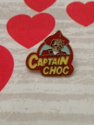 Pin's Pins Pin Enamel 10 Alimentaire Gâteau Biscuit "Captain Choc" | eBay