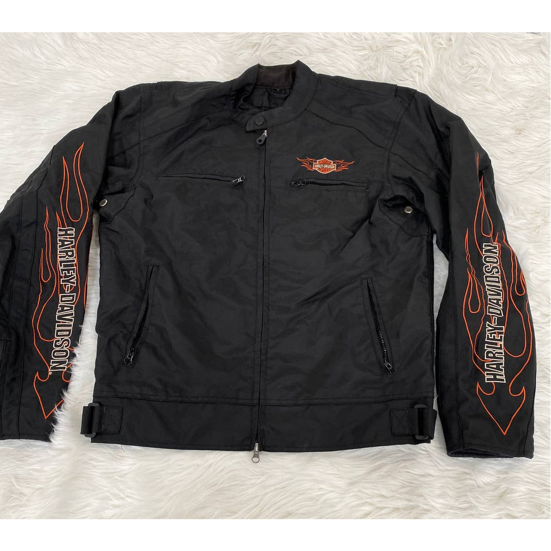 Harley Davidson Ride Ready Textile Jacket Graphic Fla… - Gem