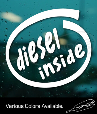 Diesel Inside STICKER VINYL DECAL COAL TDI | eBay
