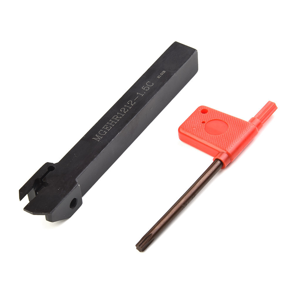 MGEHR1212-1.5 12mm CNC External Cut-Off Grooving Tool Holder For 1.5mm ...