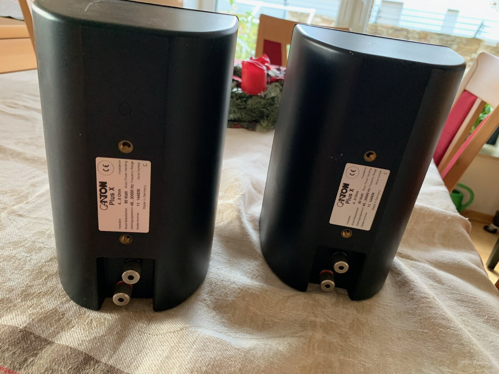 Canton Plus X Lautsprecher Boxen - Paar - 100 % Funktion | eBay.de