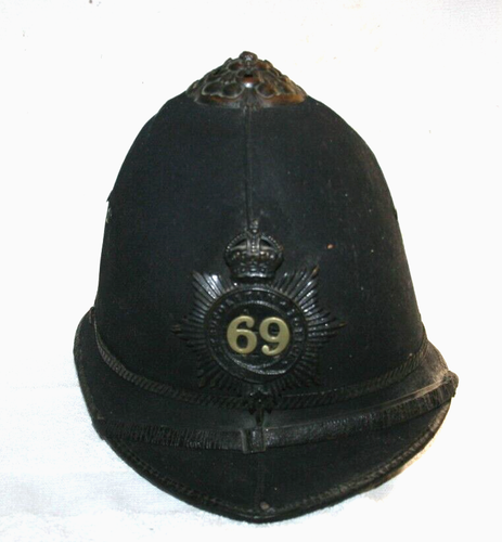 British Metropolitan Police Men’s Bobby Helmet Vintage Hat England ...