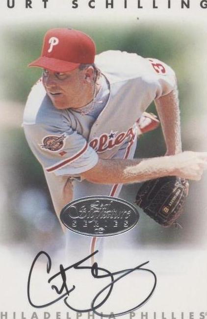 1996 Leaf Signature Series - Autographs Curt Schilling Silver (AU) for ...