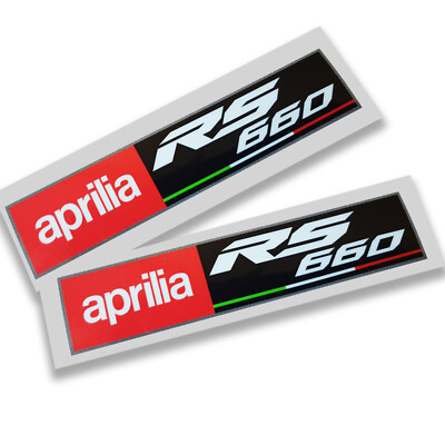 Aprilia Style Course Rs 660 Moto Graphique X 2 Pièce | eBay