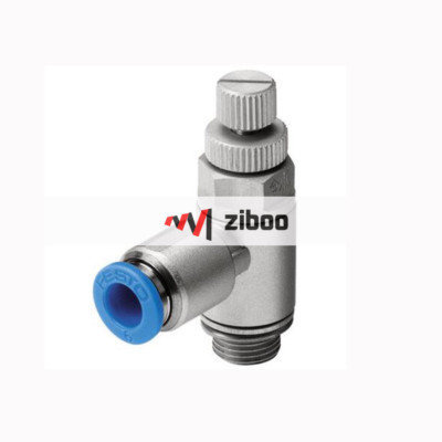 FESTO GRLA-1/8-QS-6-Rs-D One-Way Flow Control Valve 197581 # | eBay