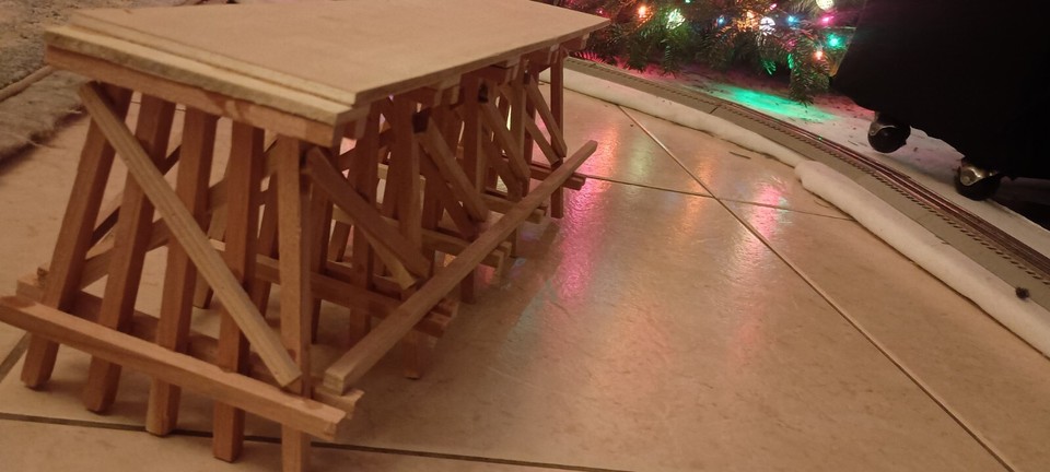 O Gauge Model Railroad Train Trestle fastrack For Lionel Mth O-72 Curve ...