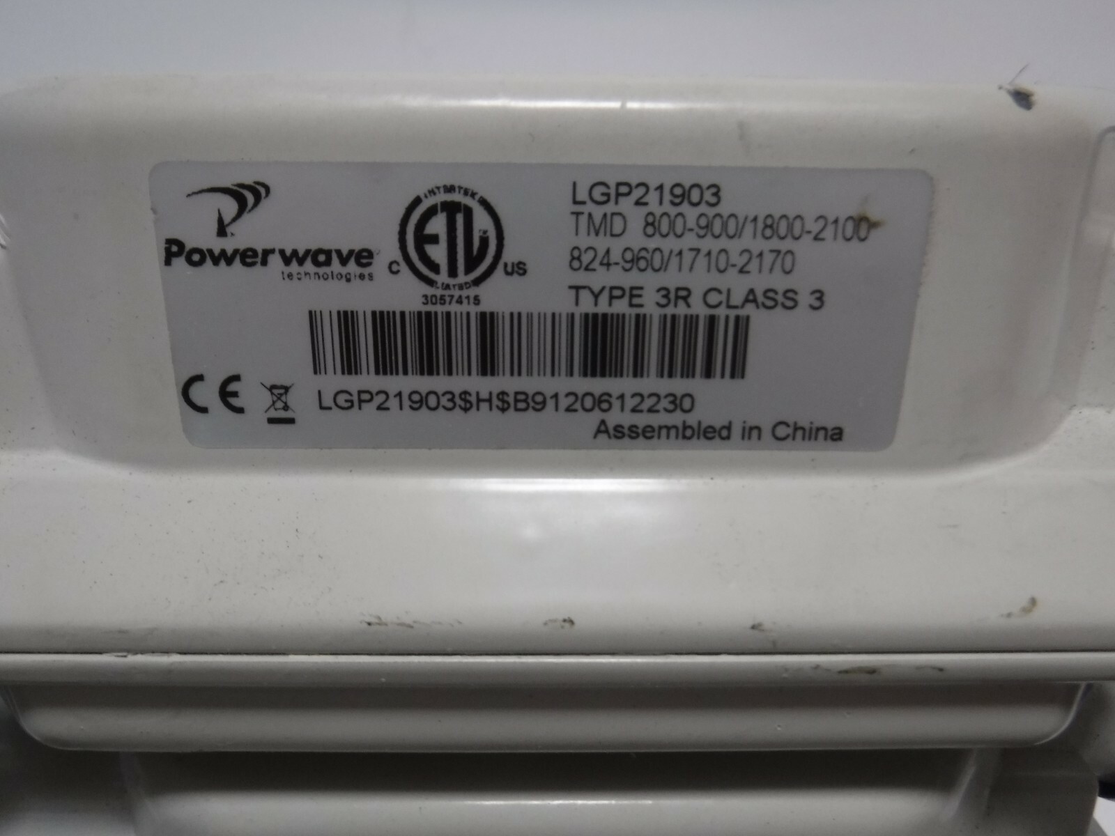Powerwave LGP21903.800, 1900Mhz Diplexer with DC bypass on 1900Mhz | eBay