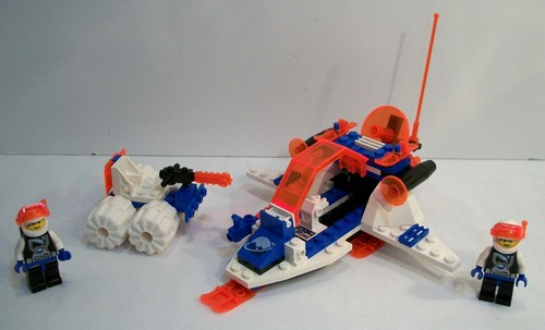 LEGO Space Ice Planet 6814 Ice Tunnelator & 6879 Blizzard Baron ...