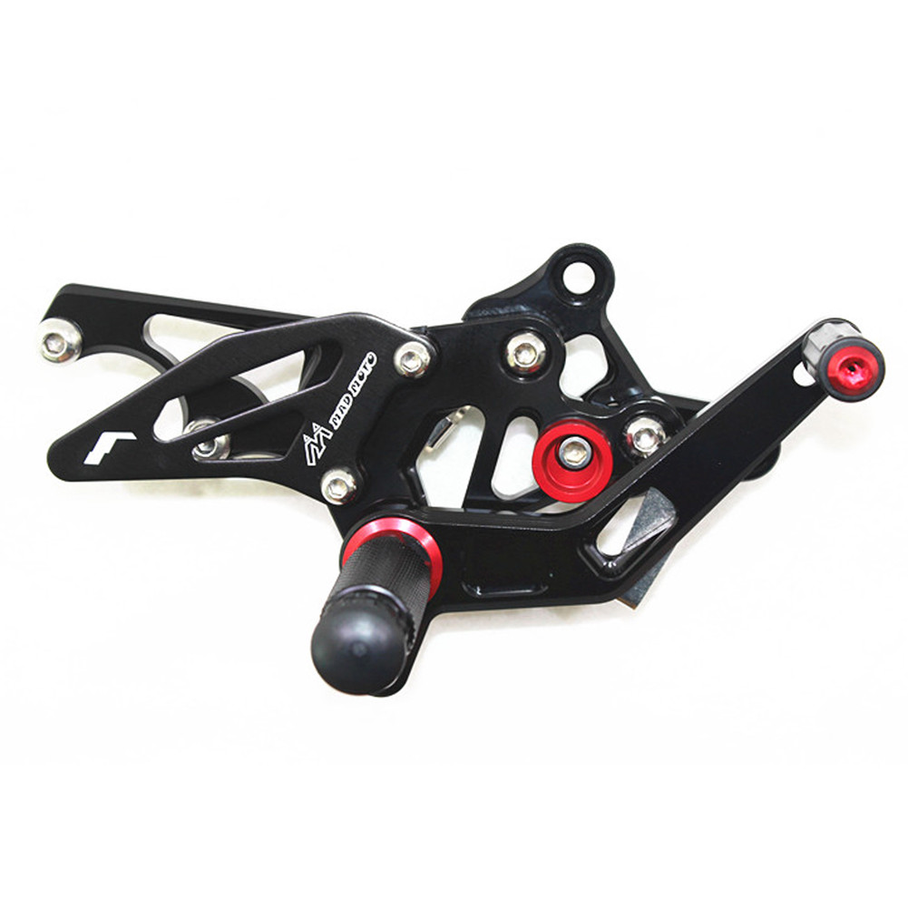 Foot pedals CNC Footrests Foot Pegs Rear Sets For Yamaha YZF R3 R25 ...