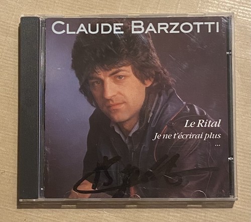 Claude Barzotti - Le Rital (CD Album avec dedicace sur le livret ...