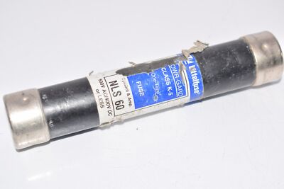 NEW Littelfuse NLS-60 POWR-GARD Class K-5 One Time Fuse 600V AC | eBay
