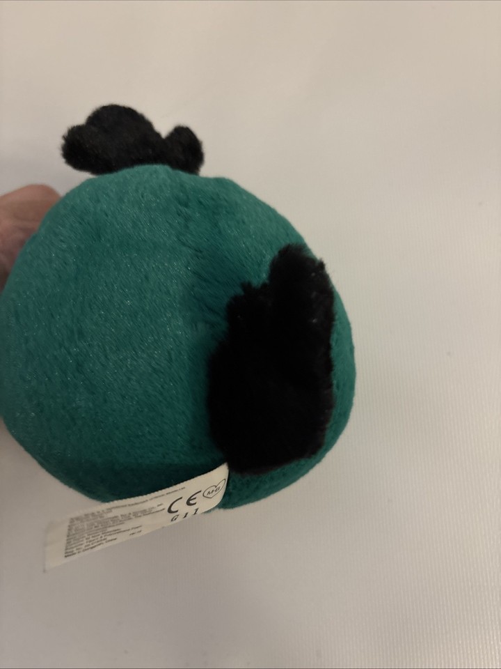 RARE Angry Birds 5" Hal Plush Open Beak Green Toucan Bird 2010 ...