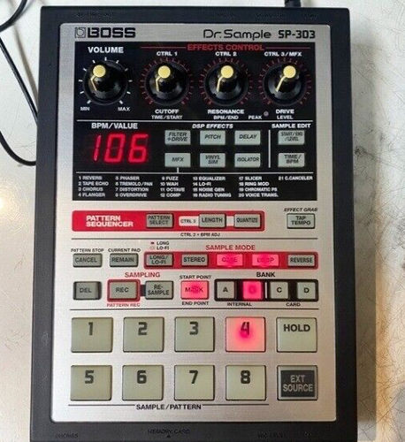 Boss SP-303 Dr. Sample Portable Phrase Sampler | eBay